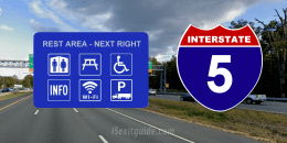 Oregon I-5 Rest Areas | Rest Areas and Service Plazas Along I-5 | I-5 ...